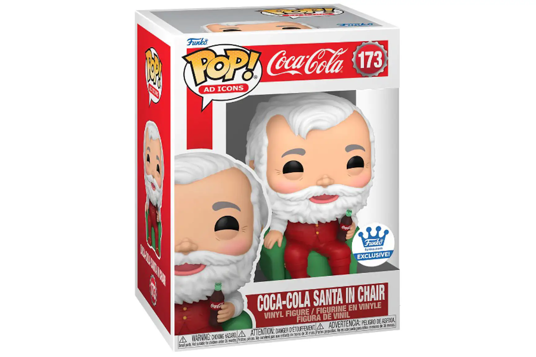 Funko Pop! Ad Icons Coca-Cola (Coca-Cola Santa in Chair) Funko Shop ... Funko Pop! Ad Icons Coca-Cola (Coca-Cola Santa in Chair) Funko Shop ...