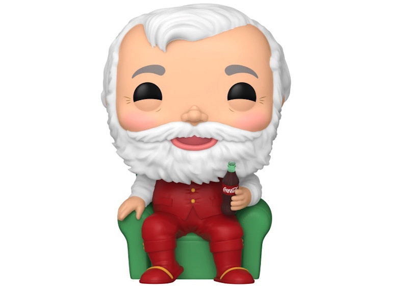 Funko Pop! Ad Icons Coca-Cola Santa in Chair Funko Shop Exclusive ...