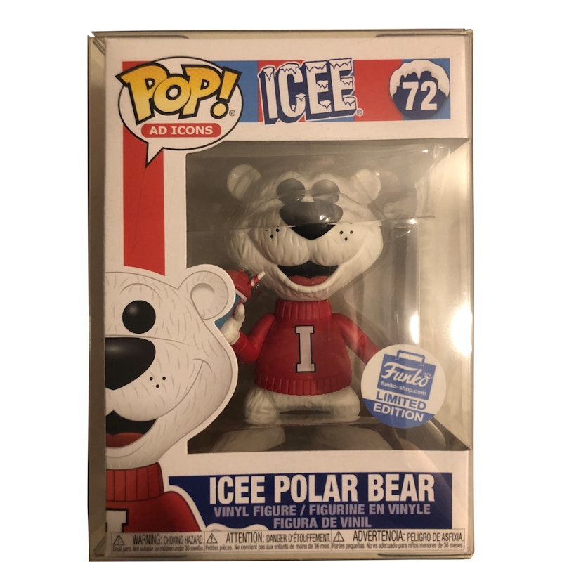 Funko Pop! Ad Icons Icee Icee Polar Bear Funko Shop Limited Edition ...