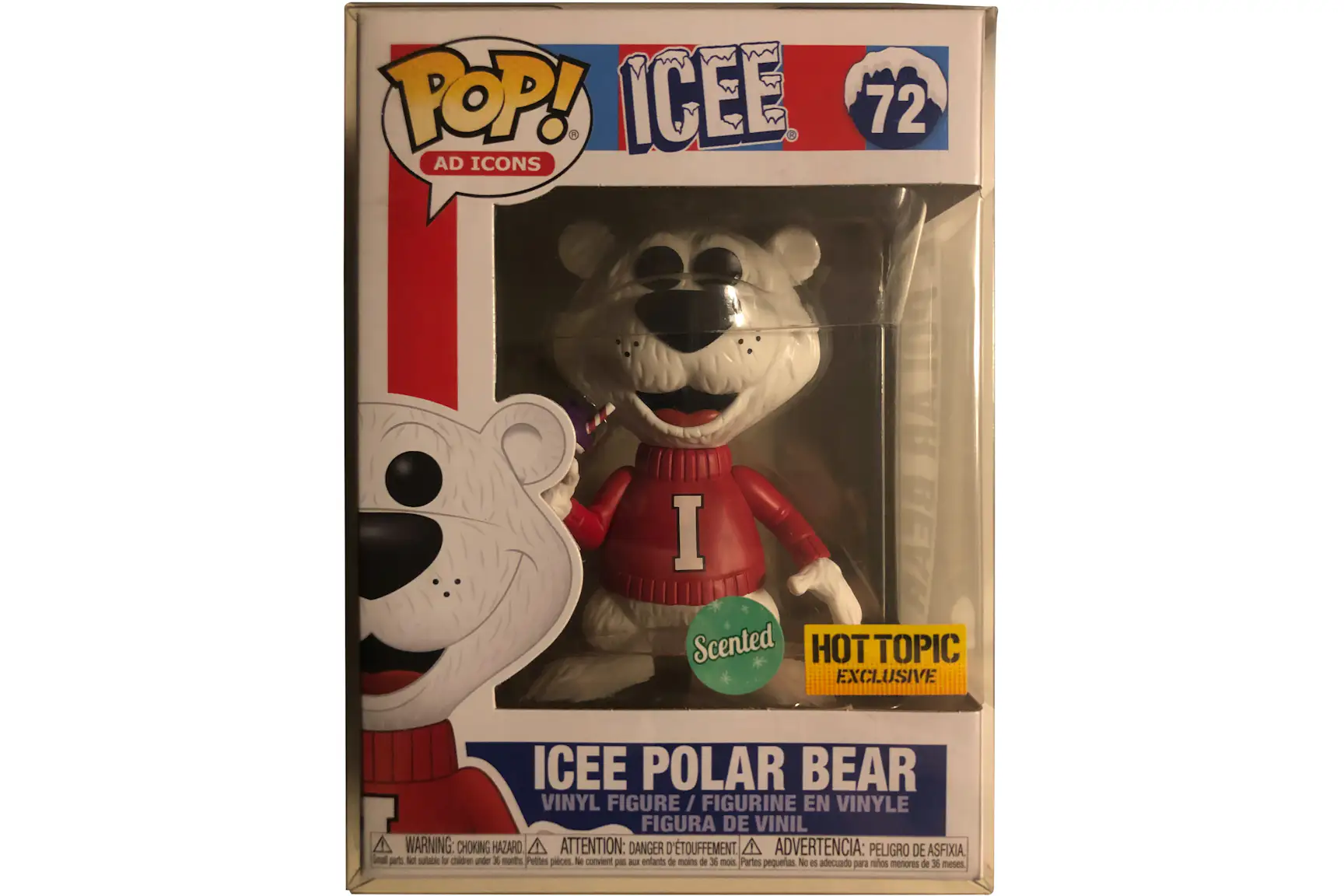 Funko Pop Ad Icons Icee Icee Polar Bear Scented Hot Topic Exclusive