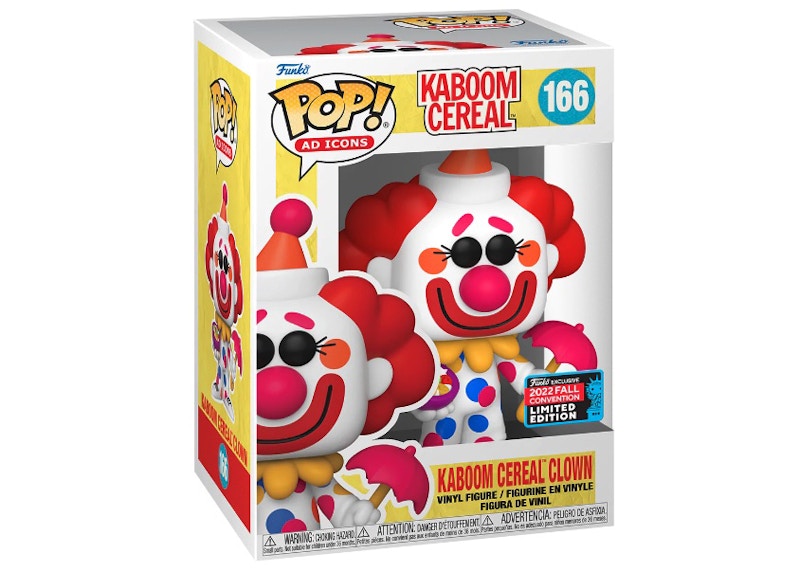 Funko Pop! Ad Icons Kaboom Cereal (Kaboom Cereal Clown) 2022 Fall ...