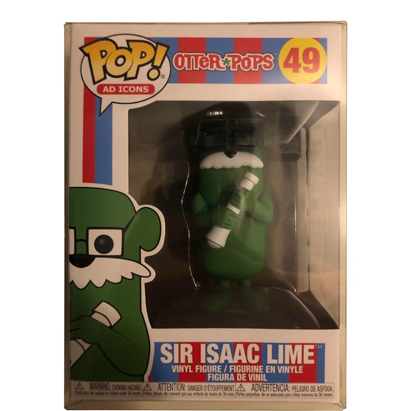 Funko Pop! Ad Icons Otter Pops Sir Isaac Lime Figure #49 - US