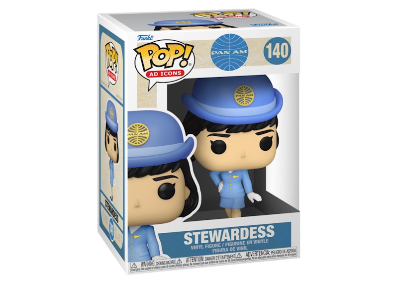 Funko Pop! Ad Icons Pan Am Stewardess Figure #140 - SS21 - ES