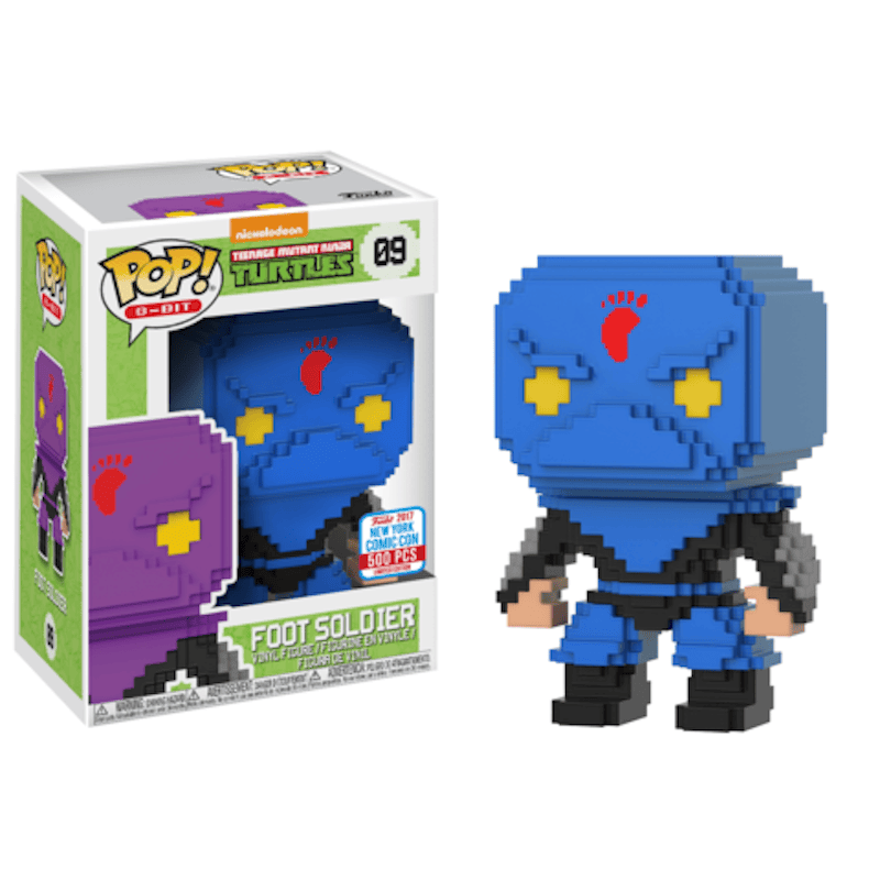 Funko Pop! Animation 8 Bit Teenage Mutant Ninja Turtles Foot Soldier ...