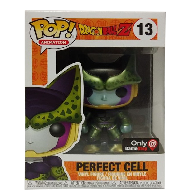 Funko Pop! Animation Dragonball Z Perfect Cell Gamestop Exclusive ...