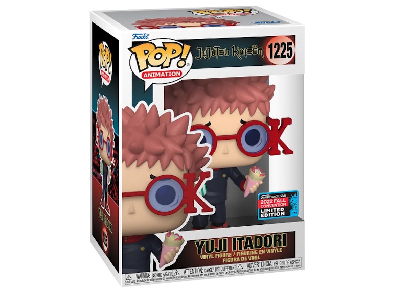 Funko Pop! Animation Jujutsu Kaisen Yuji Itadori 2022 Fall Convention ...