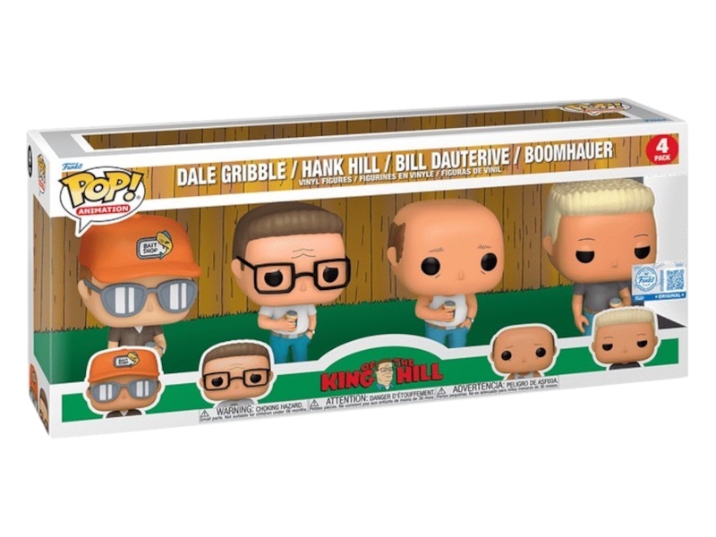 Funko Pop! Animation King of The Hill Funko Exclusive 4 Pack - US
