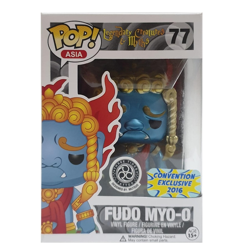 Funko Pop! Asia Legendary Creatures & Myths Fudo Myo-o Three Tides ...