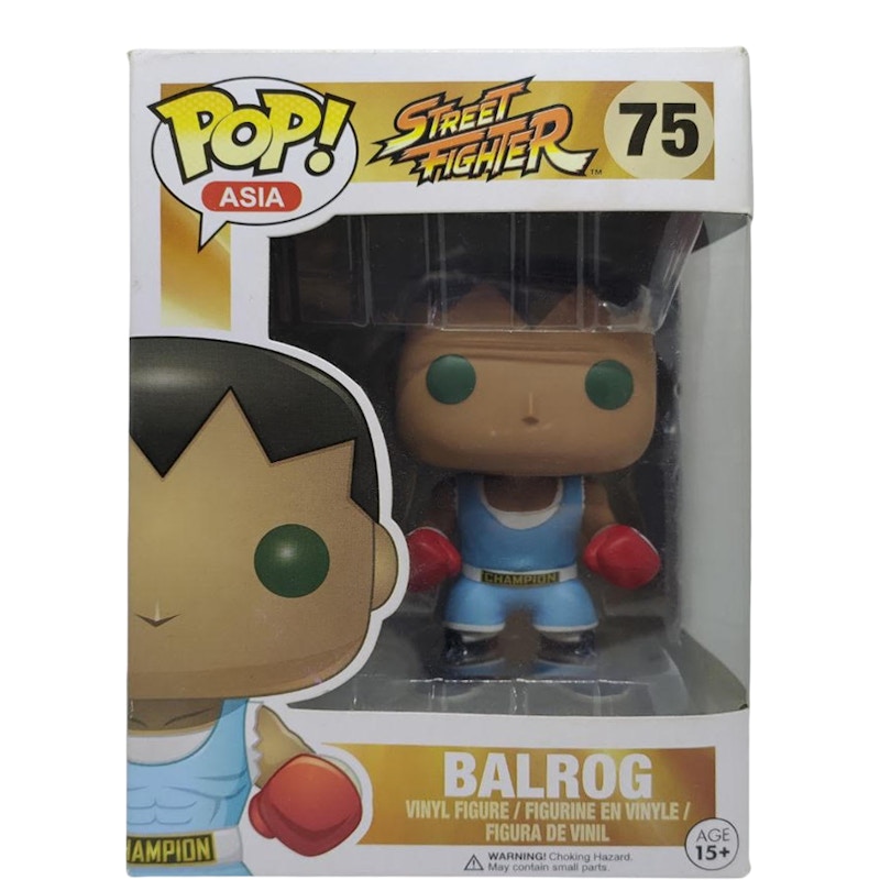 Funko Pop! Asia Street Fighter Balrog Figure #75 - US