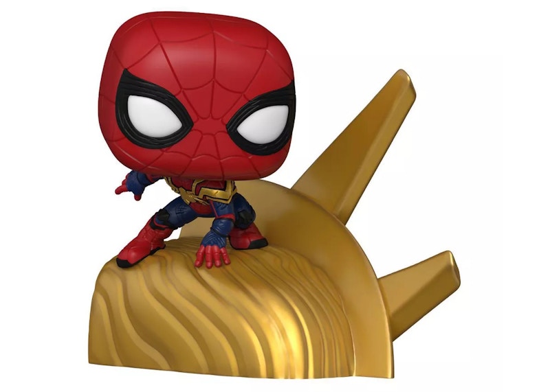 Funko Pop! Deluxe Marvel Studios Spider-Man No Way Home Spider-Man 2023 ...