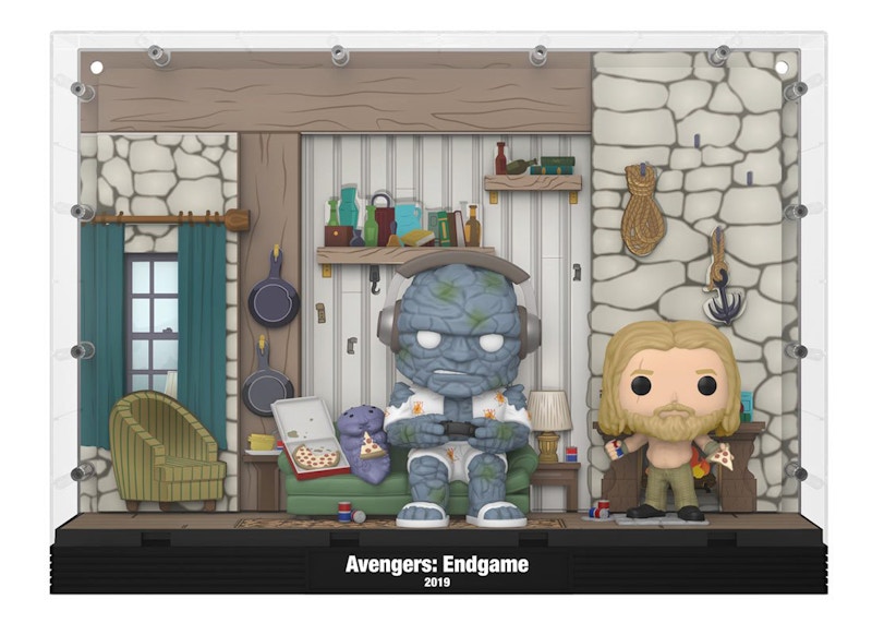 Funko Pop! Deluxe Moment Marvel Studios Avengers: Endgame Thor's House ...