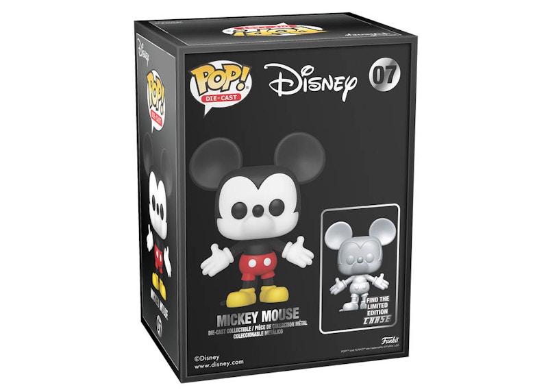 Funko Pop! Die-Cast Disney Mickey Mouse Chase Edition Funko Shop ...
