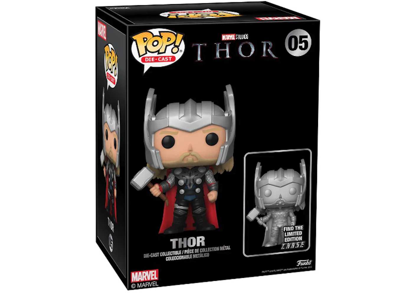 Funko Pop! Die-Cast Marvel Studios Thor Chase Funko Shop Exclusive ... Funko Pop! Die-Cast Marvel Studios Thor Chase Funko Shop Exclusive ...