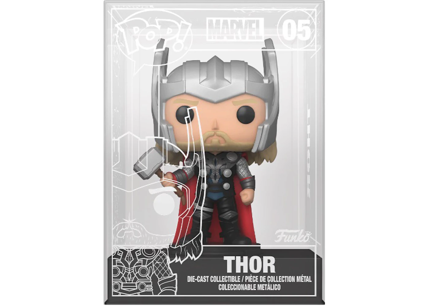 Funko Pop! Die-Cast Marvel Studios Thor Funko Shop Exclusive Figure #05 ... Funko Pop! Die-Cast Marvel Studios Thor Funko Shop Exclusive Figure #05 ...