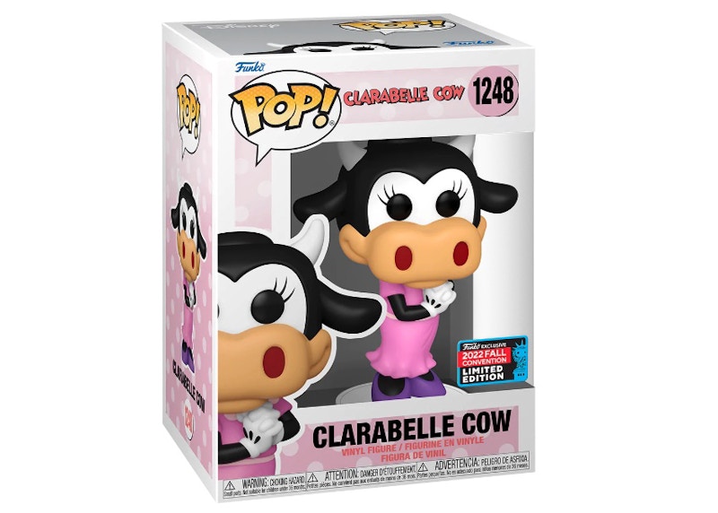 Funko Pop! Disney Clarabelle Cow 2022 Fall Convention Exclusive Figure ...