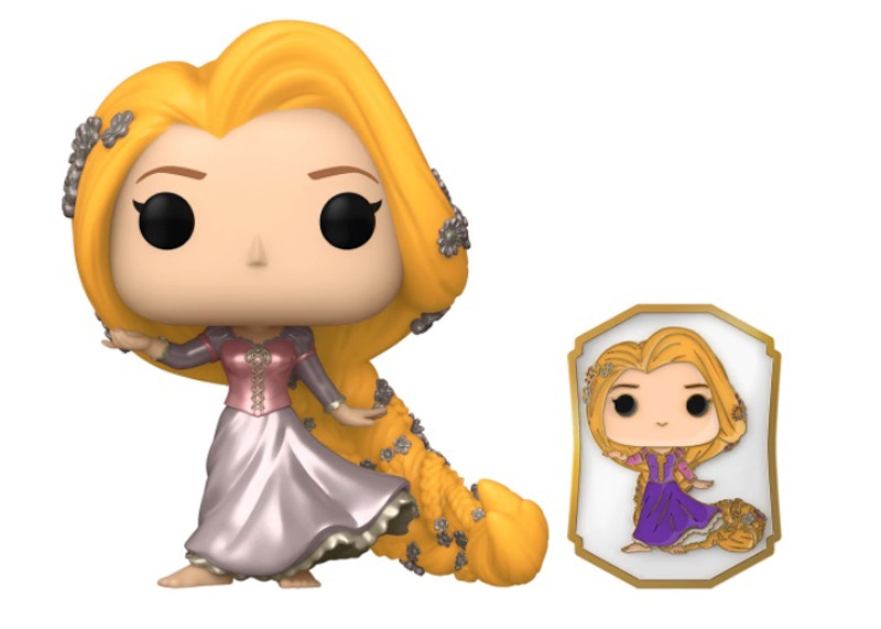Funko Pop! Disney Princess Rapunzel (With Pin) Gold Funko Shop ...