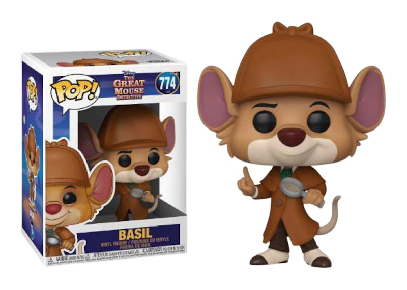 Funko Pop! Disney The Great Mouse Detective Basil Figure #774 - ES