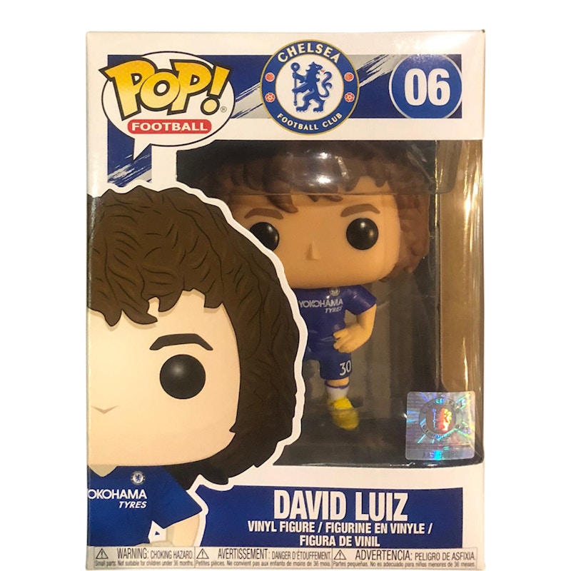 Funko Pop! Football Chelsea Football Club David Luiz Figure #06 - US