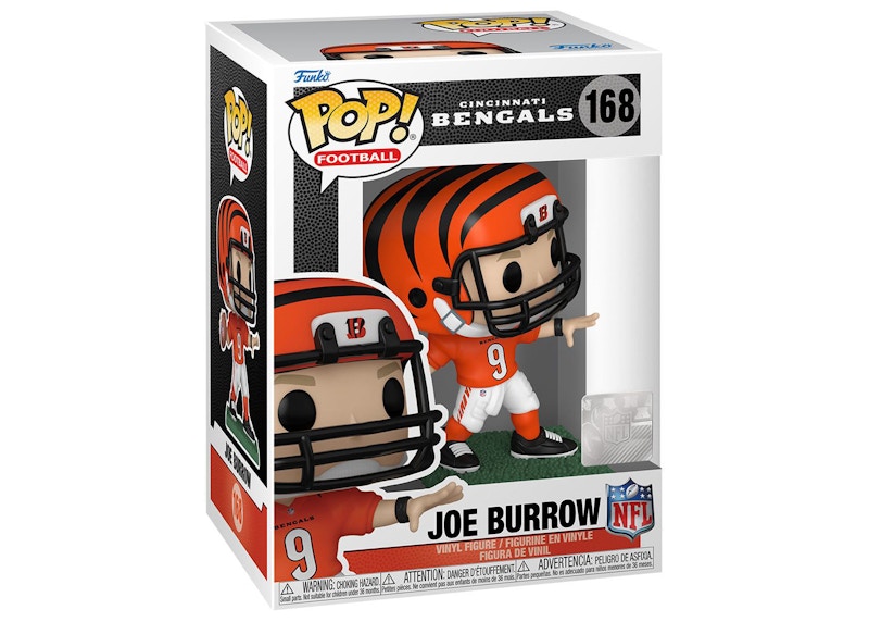 Funko Pop! Football NFL Cincinnati Bengals Joe Burrow Figure #168 - US