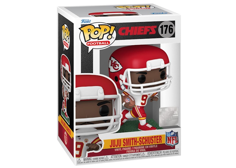 Funko Pop! Football NFL Kansas City Chiefs Juju Smith-Schuster Figure ...