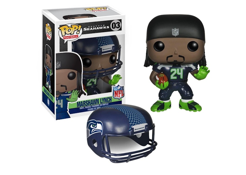 Funko Pop! Football NFL Seattle Seahawks Marshawn Lynch Figure #03 - US