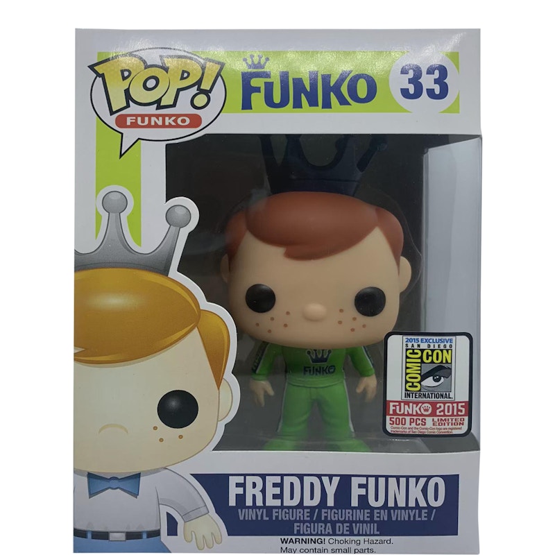 Funko Pop! Freddy Funko Talladega Nights (Green) SDCC Figure #33