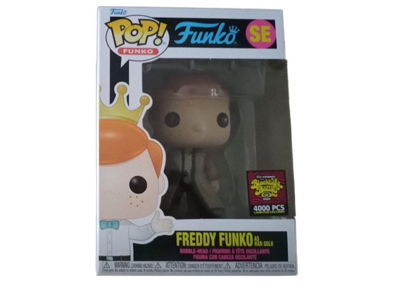 Funko Pop! Fundays Box of Fun Blacklight Battle Freddy Funko As Han ...