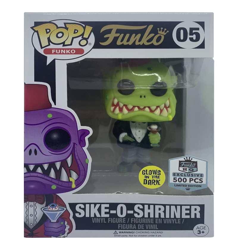 Funko Pop! Funko Sike-O-Shriner (Glow) Funko HQ Exclusive Figure #05 - US