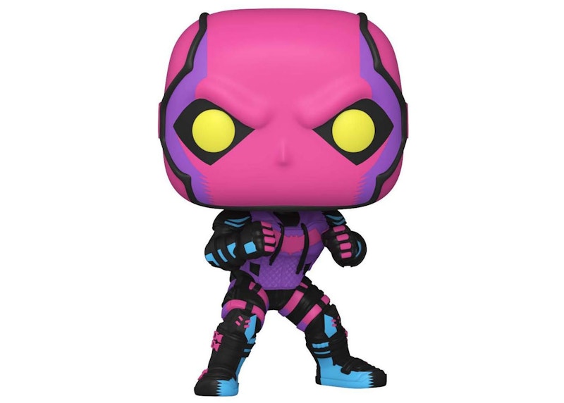 Funko Pop! Games Gotham Knights Black Light Red Hood GameStop Exclusive ...