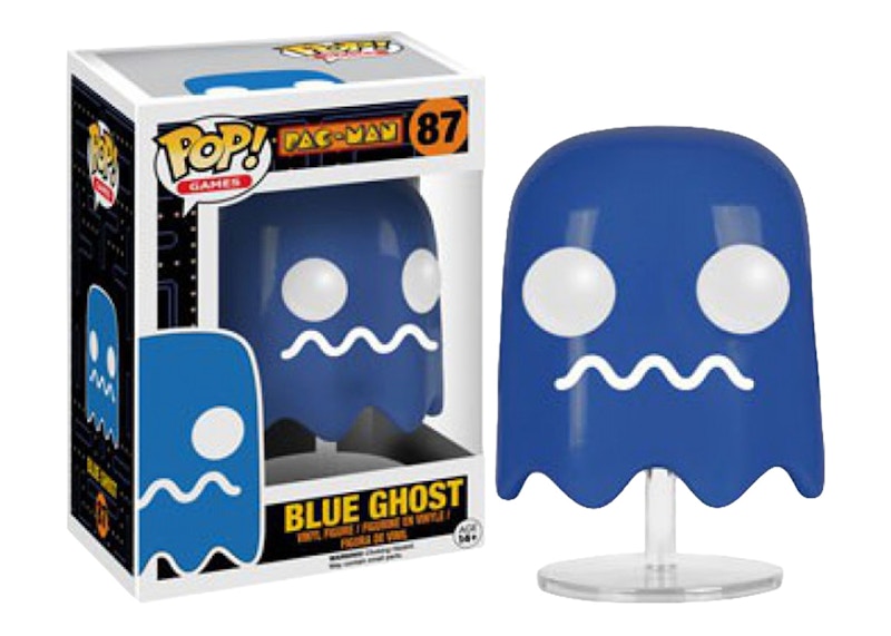 Pacman Ghosts Blue