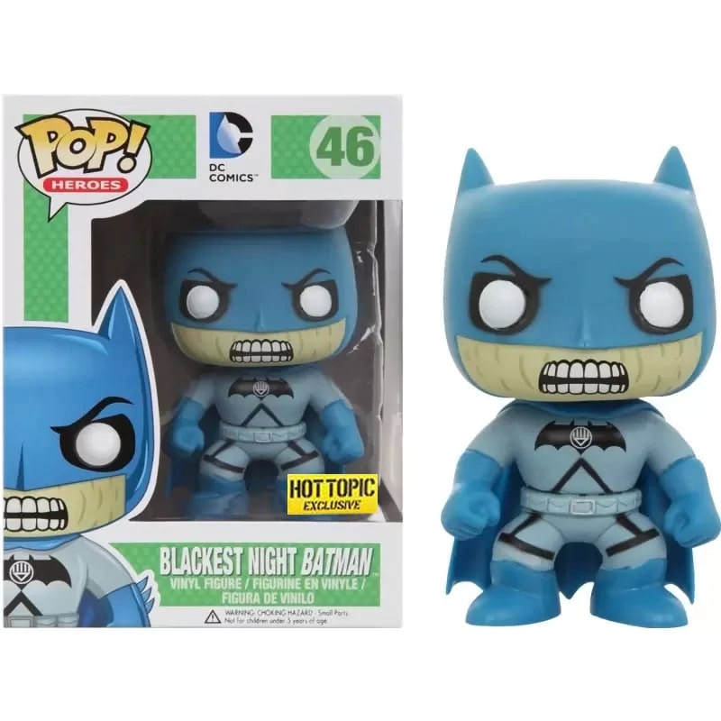 Funko Pop! Heroes DC Comics Blackest Night Batman Hot Topic Exclusive ...