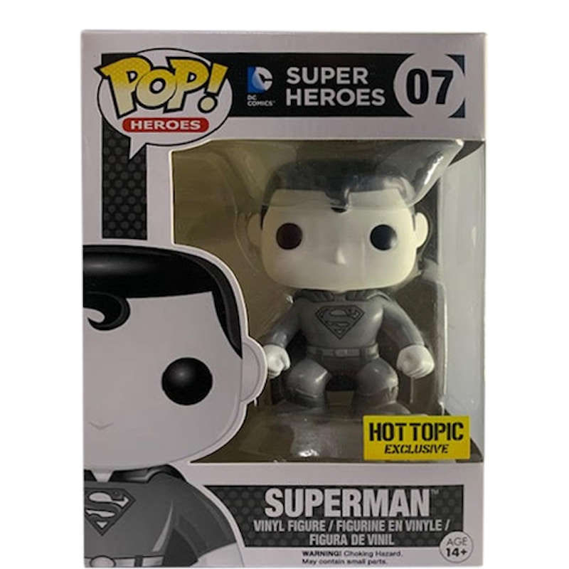 Funko Pop! Heroes DC Super Heroes Superman Hot Topic Exclusive Figure ...