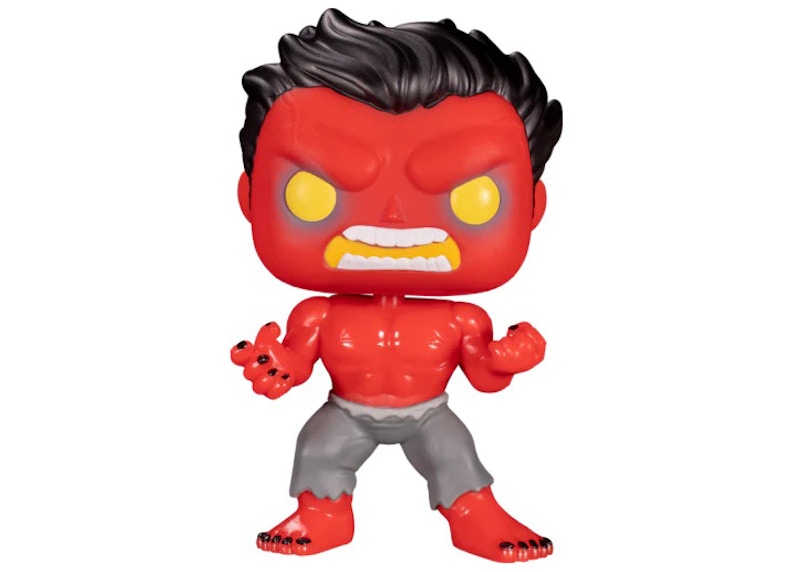 Funko Pop! Marvel Red Hulk GITD Chase Special Edition Figure #854 - US