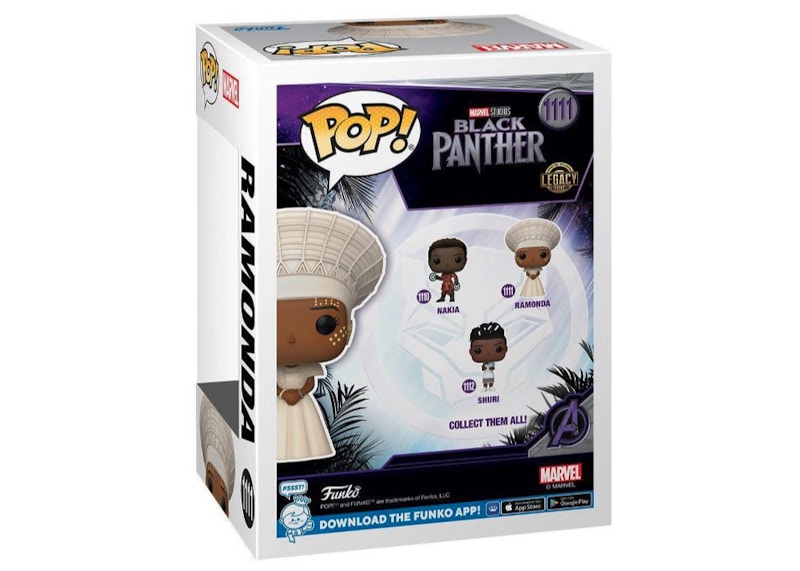 Funko Pop! Marvel Studios Black Panther Ramonda Legacy Collection ...