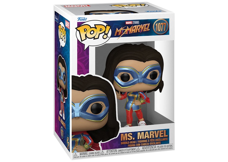 Funko Pop! Marvel Studios Ms. Marvel Figure #1077 - US
