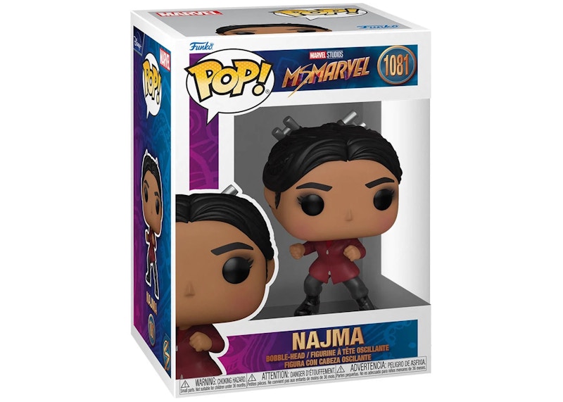 Funko Pop! Marvel Studios Ms. Marvel Najma Figure #1081 - US