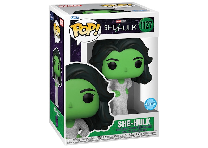 Funko Pop! Marvel Studios She-Hulk (Gala) Glitter Edition Figure #1127 - CN