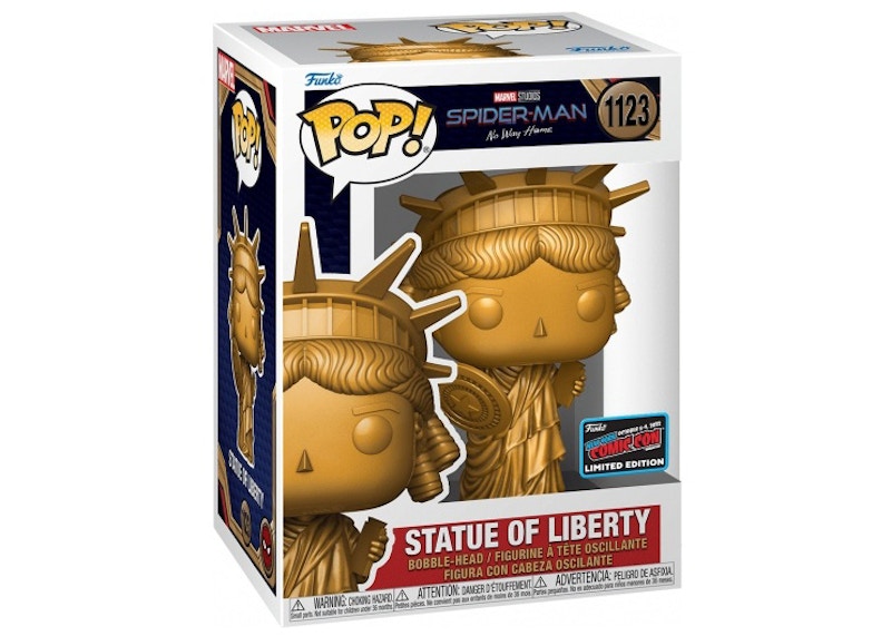 Funko Pop! Marvel Studios Spider-Man No Way Home Statue of Liberty 2022 ...