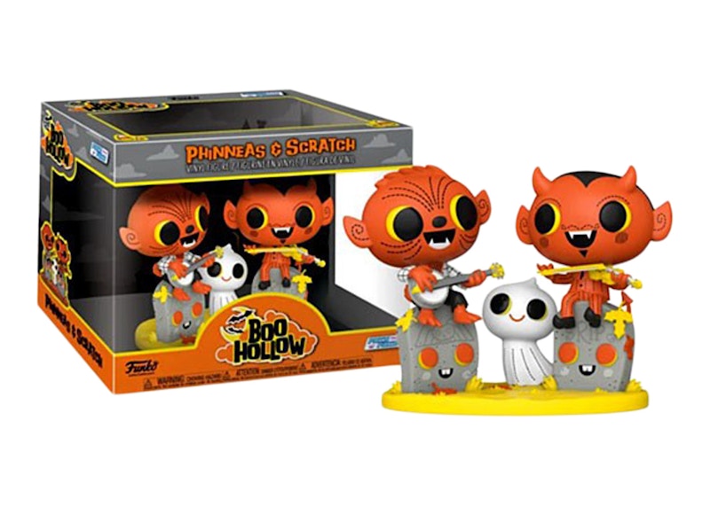 Funko Pop! Moment Boo Hollow Phinneas & Scratch 2 Pack - US