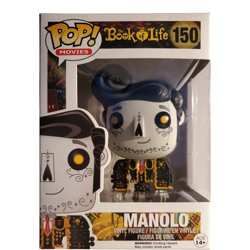 Funko Pop! Movies Book Of Life Manolo Sanchez Figure #150 - GB