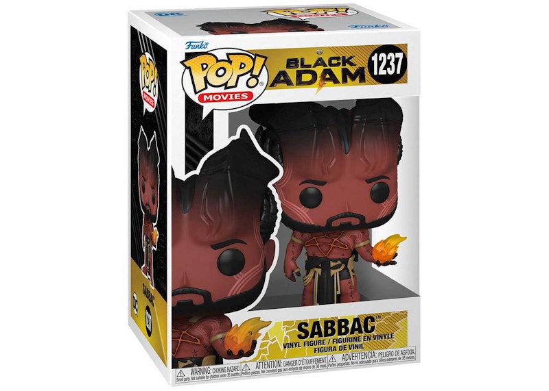 Funko Pop! Movies DC Black Adam Sabbac Figure #1237 - US