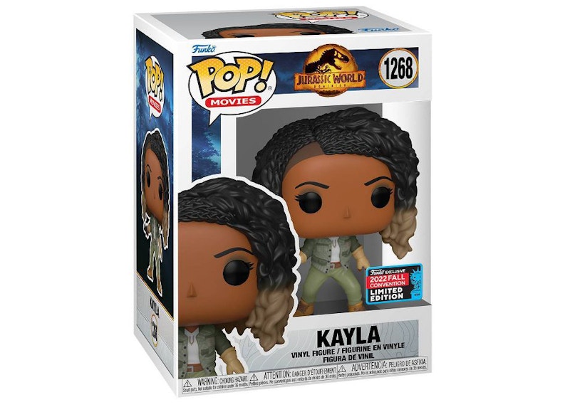 Funko Pop! Movies Jurassic World Dominion Kayla 2022 Fall Convention ...