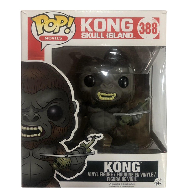 Funko Pop! Movies Kong Skull Island Kong 6 inch Figure #388 - US
