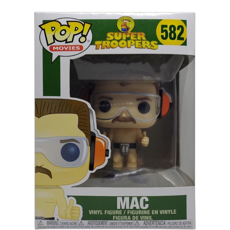 Funko Pop! Movies Super Trooper Mac Figure #582 - US