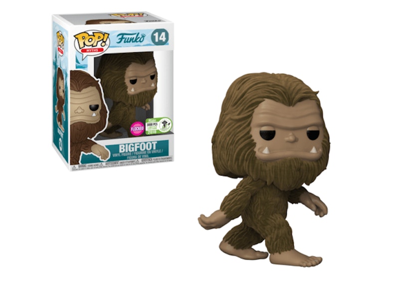 Funko Pop! Myths Bigfoot (Flocked) Emerald City ComicCon Exclusive ...