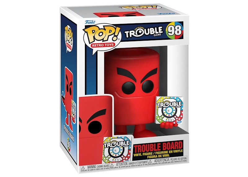 Funko Pop! Retro Toys Trouble Game Touble Board Figure #98 - FW21 - ES