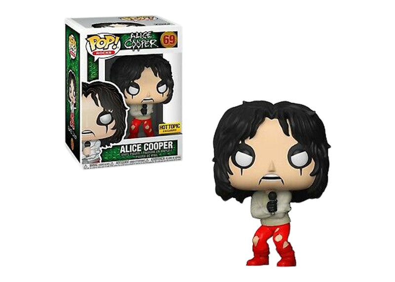 Funko Pop! Rocks Alice Cooper Straightjacket Hot Topic Exclusive Figure ...