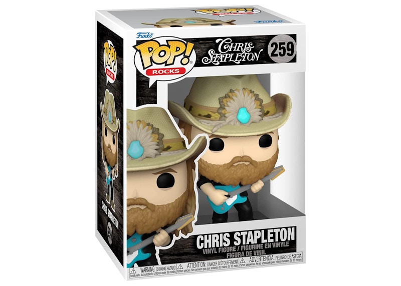 Funko Pop! Rocks Chris Stapleton Figure #259 - SS22 - US