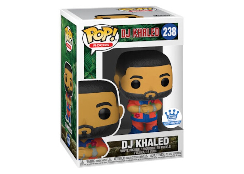 Funko Pop! Rocks DJ Khaled (God Did) Funko Shop Exclusive Box Set (LE ...