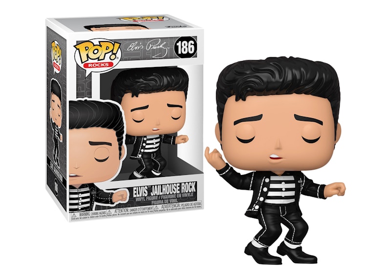 Funko Pop! Rocks Elvis Presley Elvis Jailhouse Rock Figure #186 - US